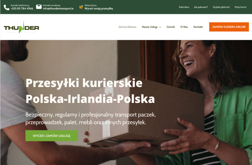 Thunder Transport Case Study % | Galicki Digital